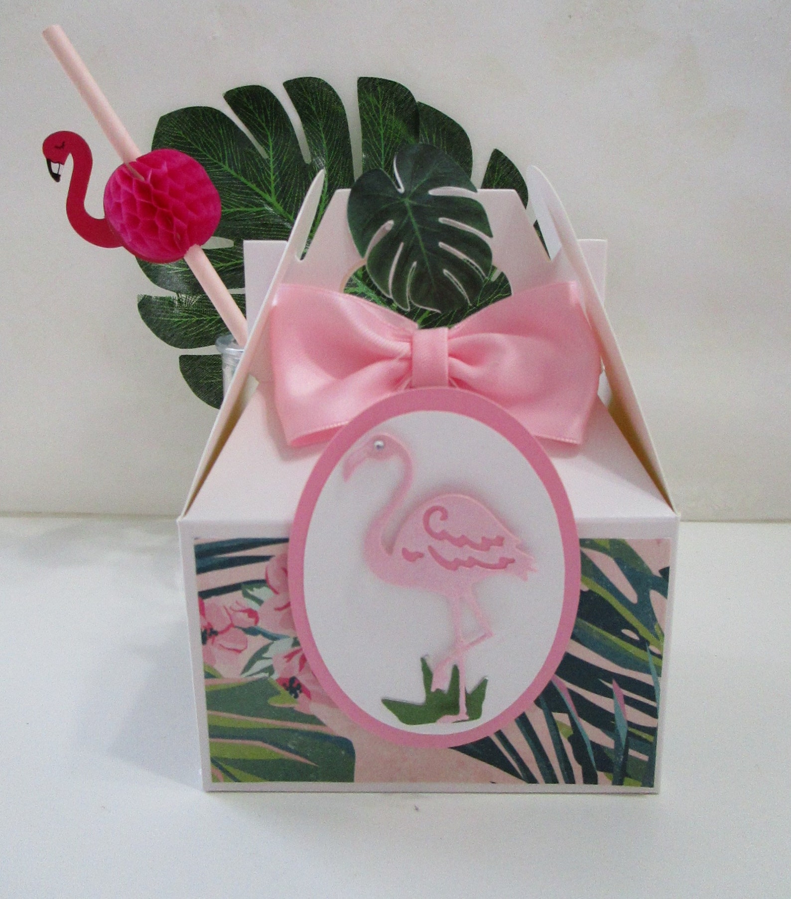 Flamingo Favor Boxes Flamingo Party Favors Flamingo Party - Etsy