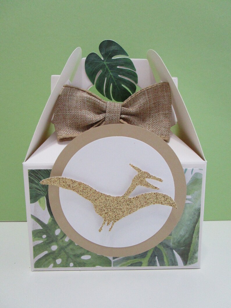 Dinosaur Favor Boxes Dinosaur Party Favors Dinosaur Birthday | Etsy