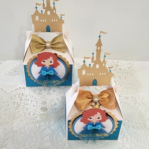 Merida Favor Boxes/merida Gift Favor Boxes/merida Dress Favor Box ...
