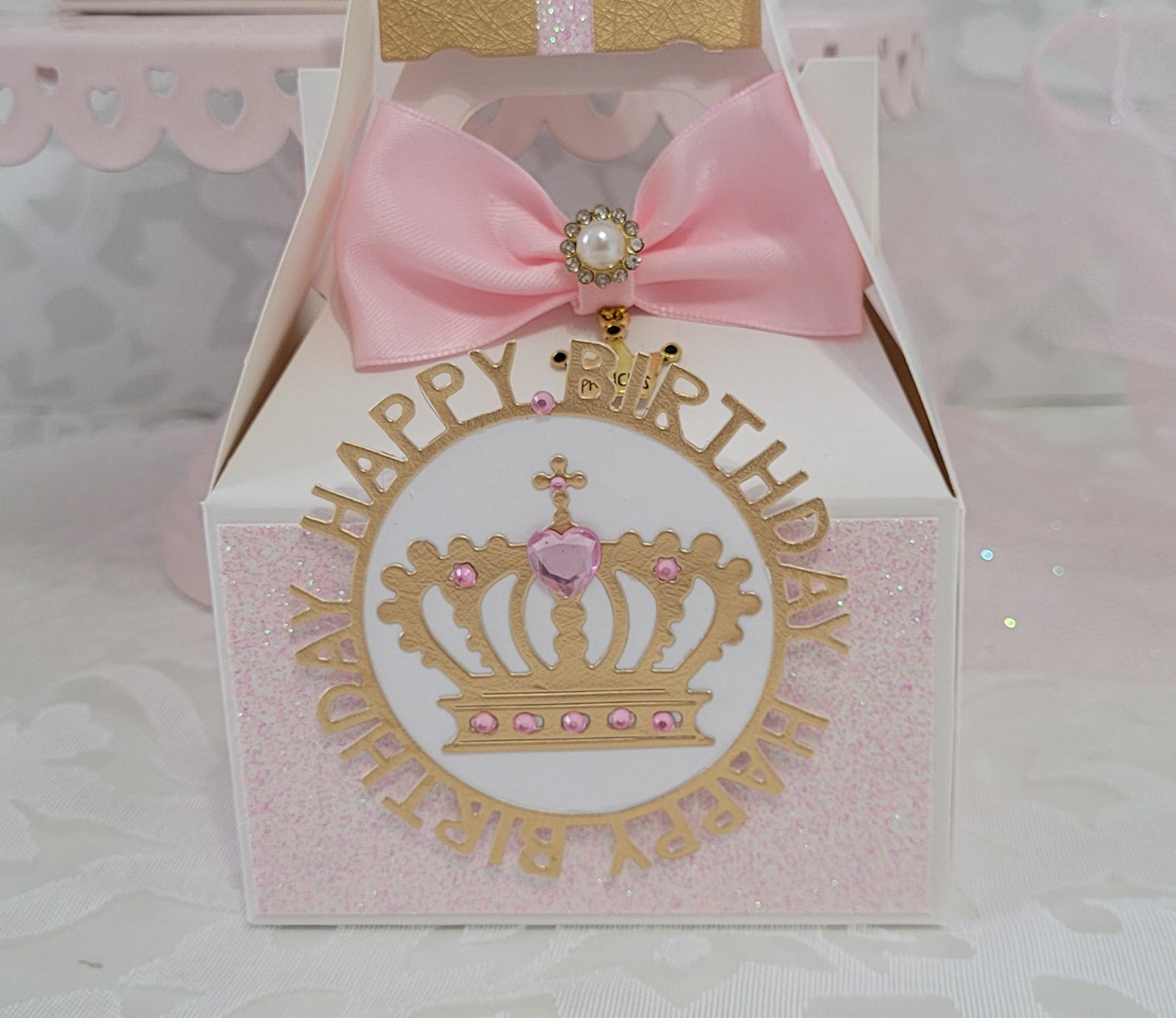 Princess Favor Boxes/birthday Favor Boxes/ Once Upon A Time Party ...