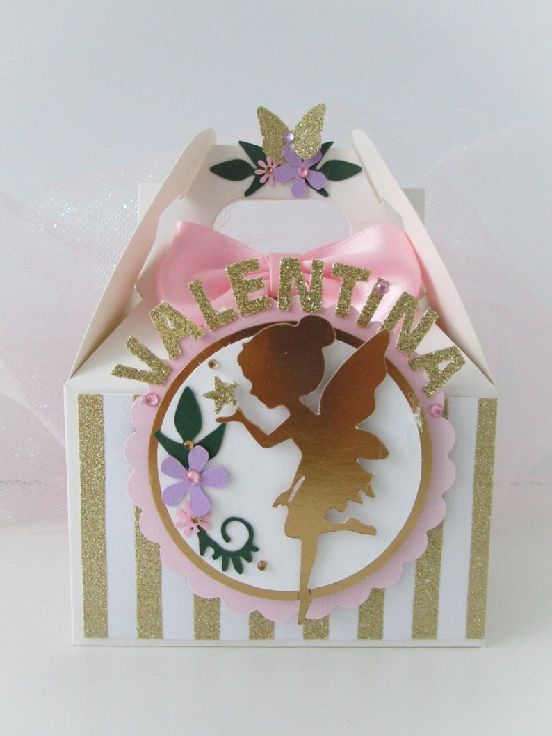 Fairy Favor Boxes Fairy Party Favors Fairy Birthday Fairy - Etsy