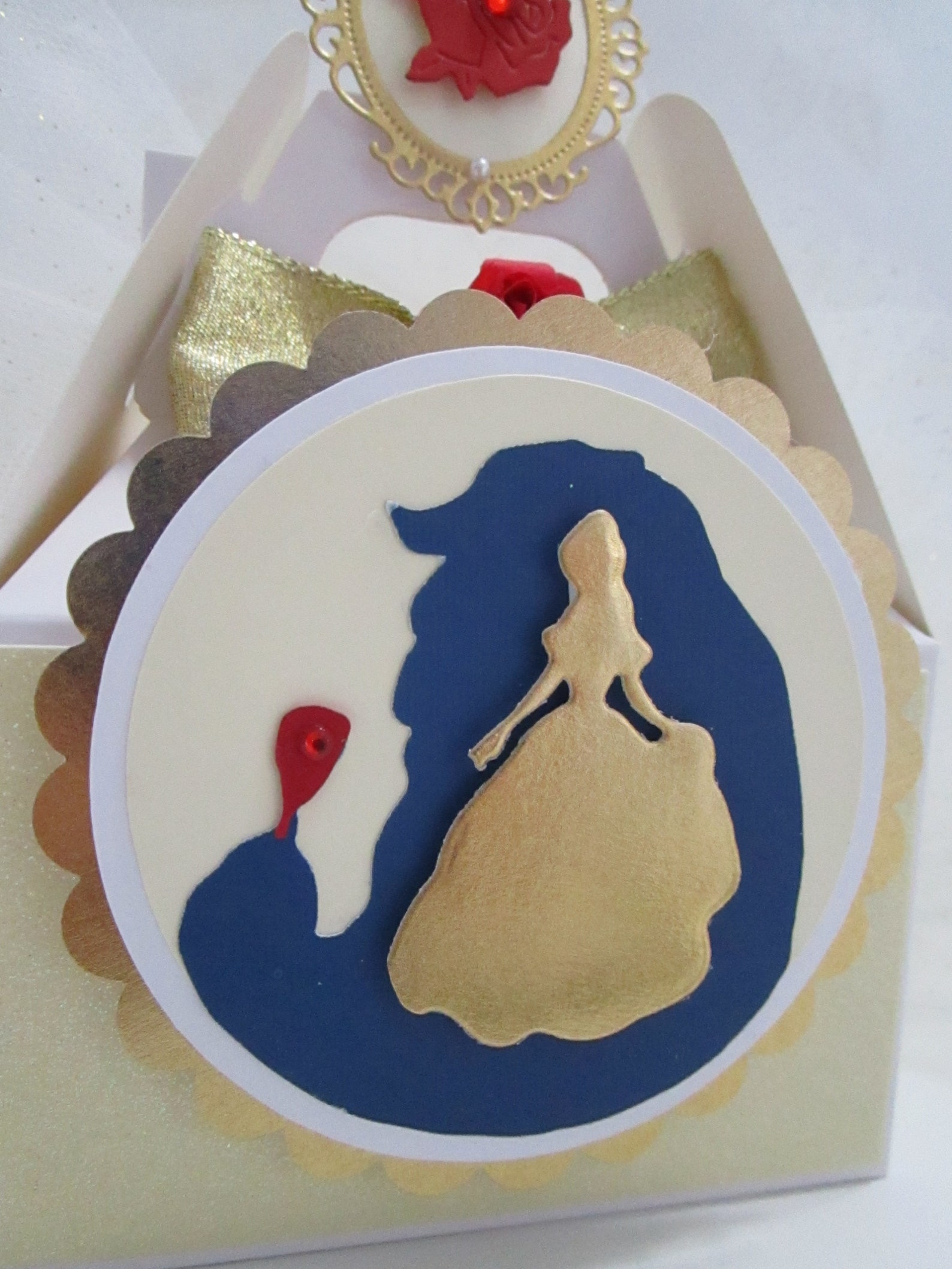 Belle Favor Boxes Belle Party Favors Belle Birthday - Etsy