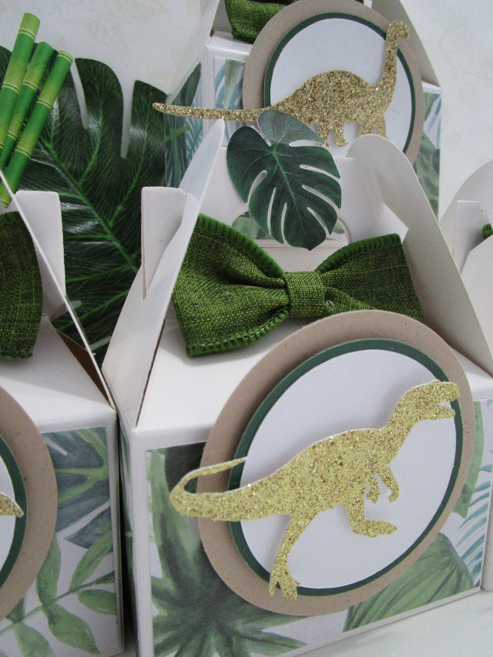 Dinosaur Favor Boxes Dinosaur Party Favors Dinosaur Birthday - Etsy