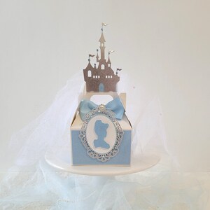 Cinderella Favor Boxes/cinderella Silver Castle Favor Boxes/once Upon a ...