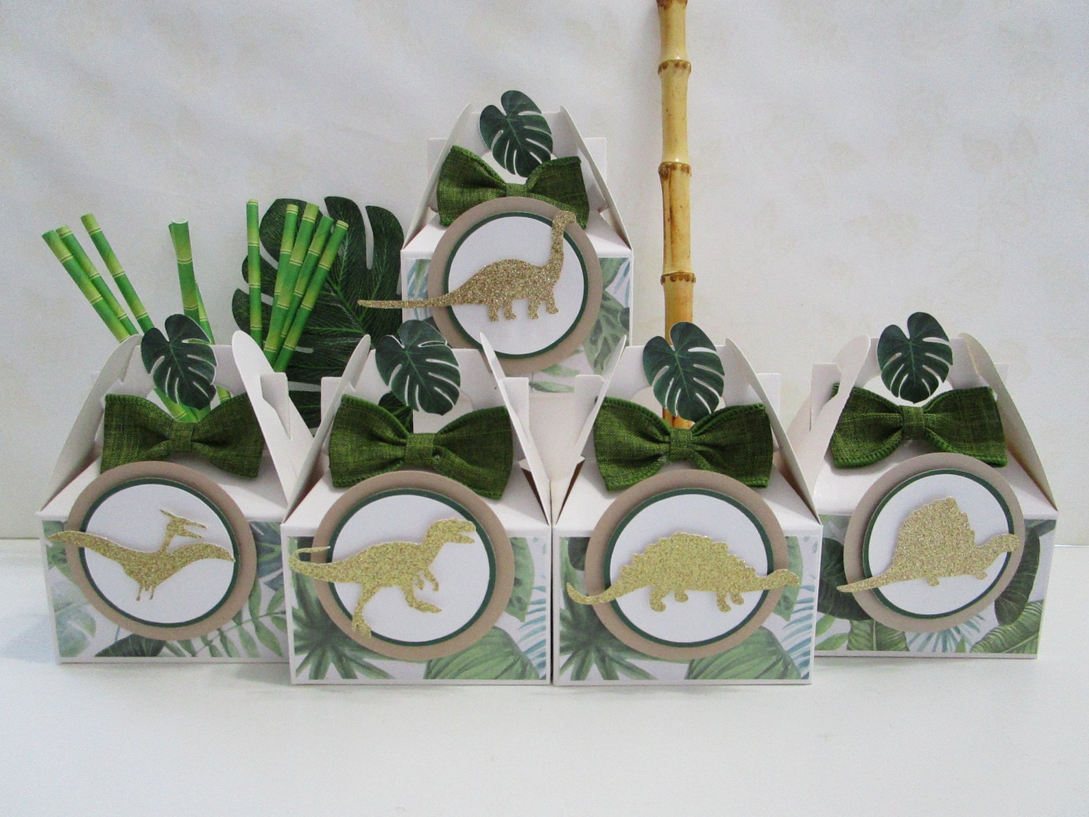 Dinosaur Favor Boxes Dinosaur Party Favors Dinosaur Birthday - Etsy