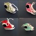 Crocheted Handmade Sneakers Key Ring, Personal Accessory, Excellent ...
