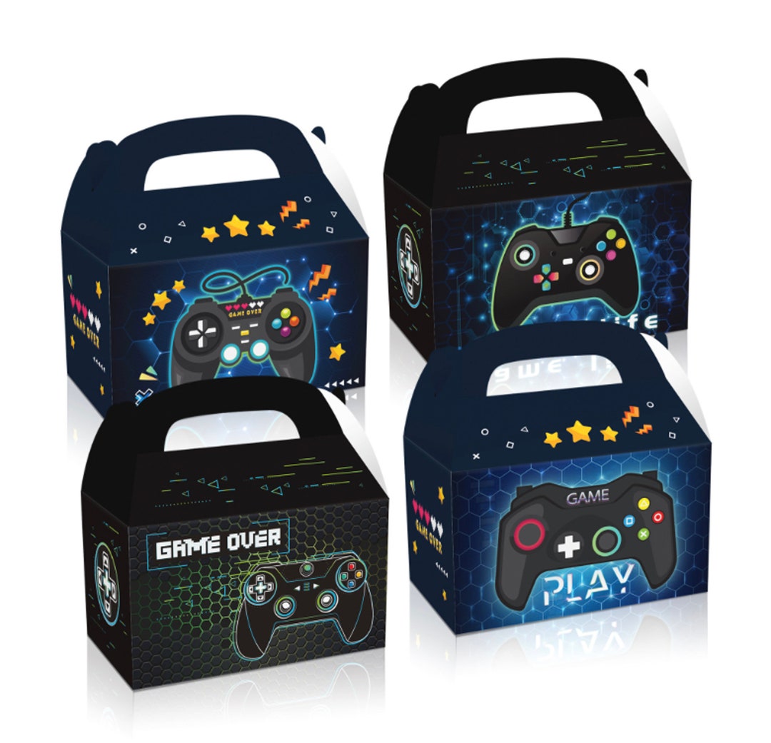 Gaming Party Favor Boxes, Console Design Loot Boxes, Set of 2 - Etsy UK