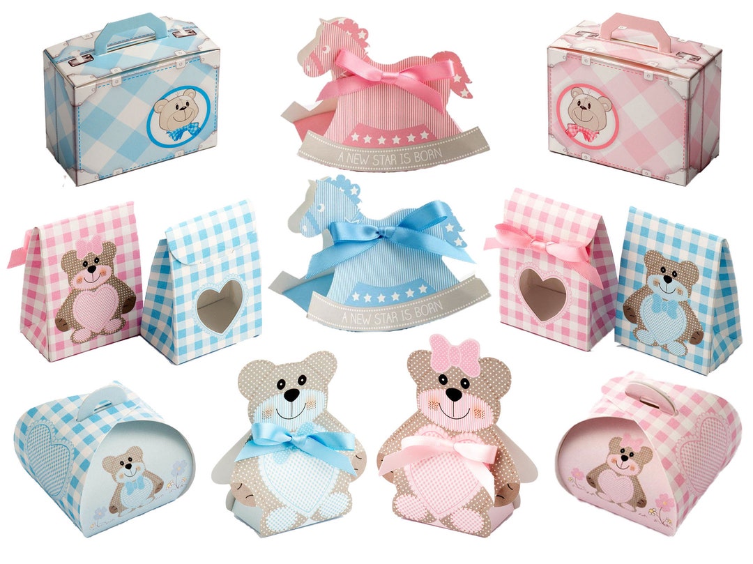Premium Favour Boxes for Baby Themed Celebrations, Baby Shower, Gender ...