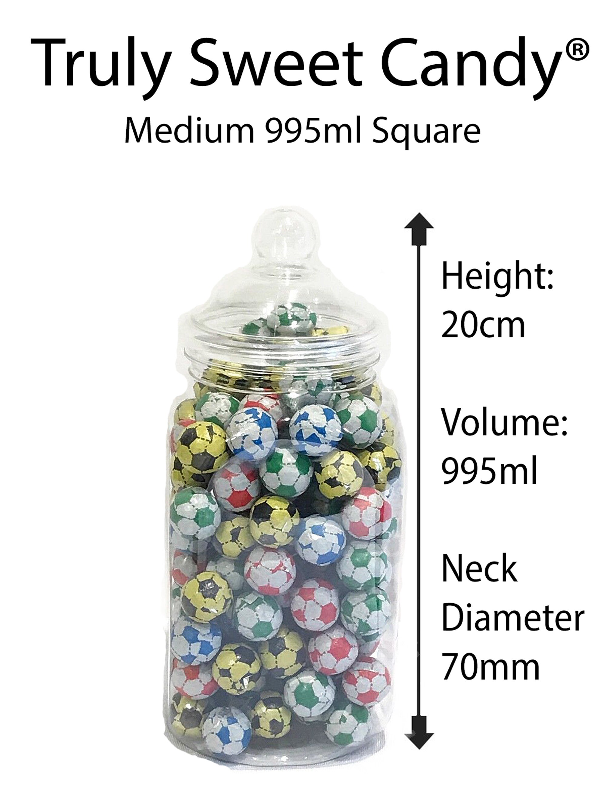 11 Retro Plastic Sweet Jars of 7 Different Sizes/styles for - Etsy