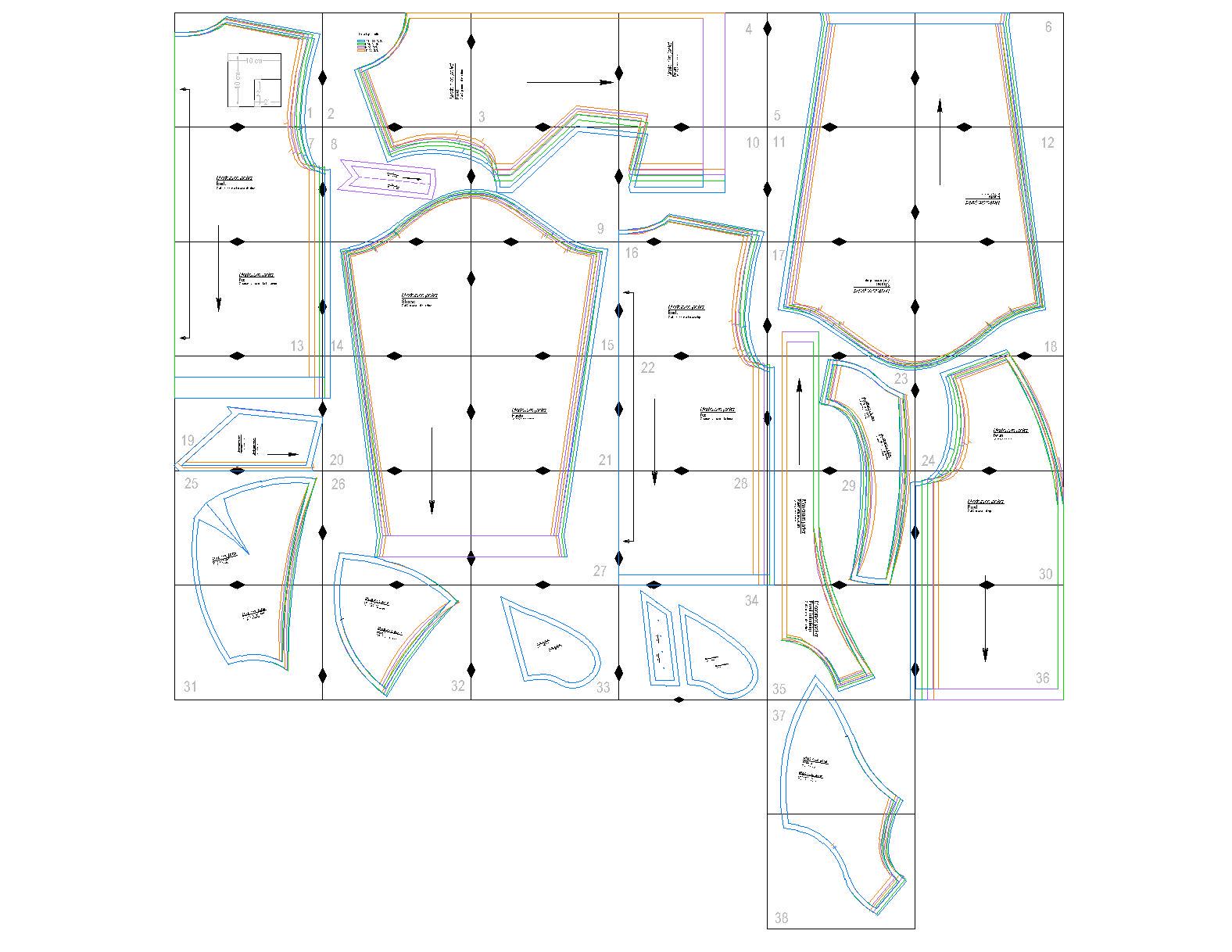 Men Jacket PDF Pattern, Size S-XL, A0 A4 Us Letter, Rain Jacket Sewing ...