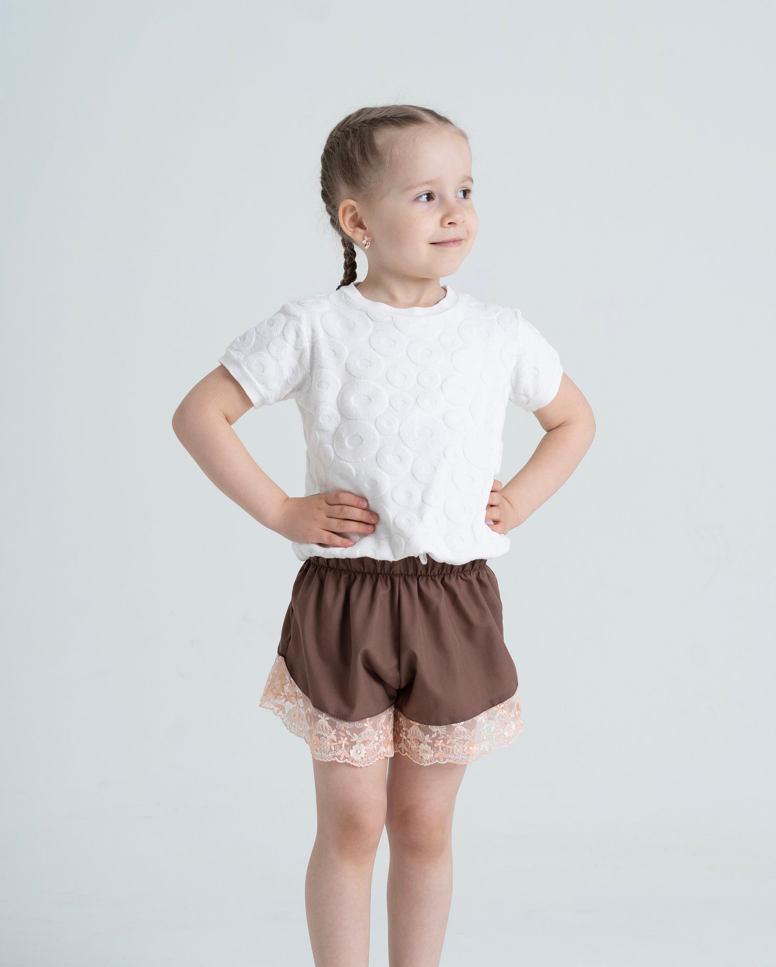 Little Bright Shorts Girl Short Pajama Girl PDF Sewing - Etsy