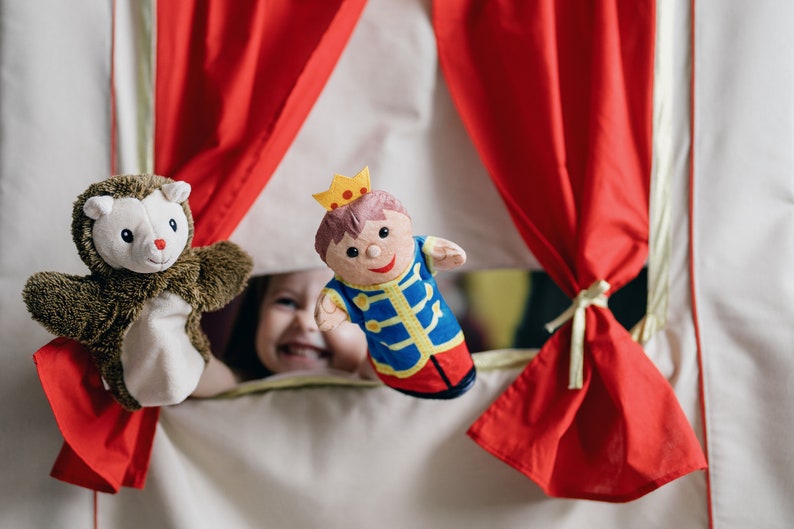Joyart Puppet Doorway Theatre, Puppet Theatre Pdf Sewing Pattern ...