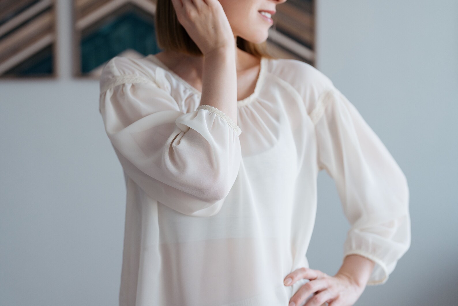 Women Blouse Pattern, Size Xs-xl, Format A4 A0 Us Letter, Sewing ...