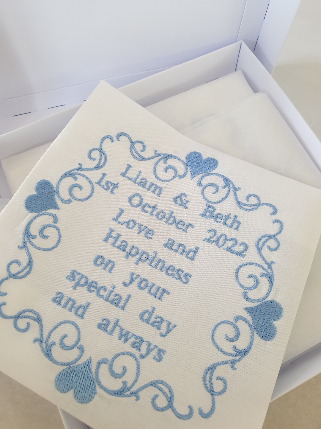 Dress Label for Wedding Dress, Something Blue, Bride Gift, Wedding ...