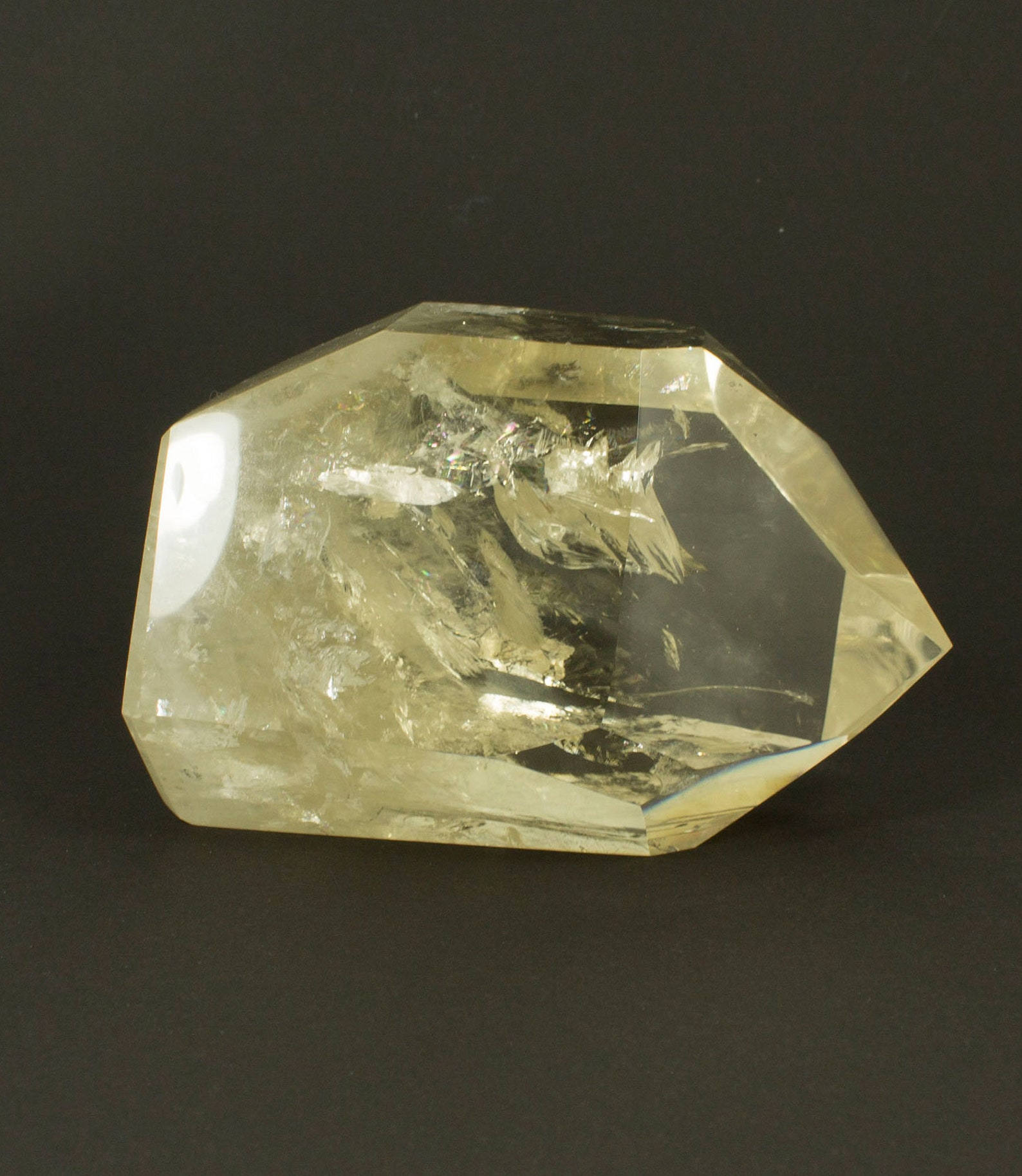 Crystal clear high quality citrine from Brazil | Etsy