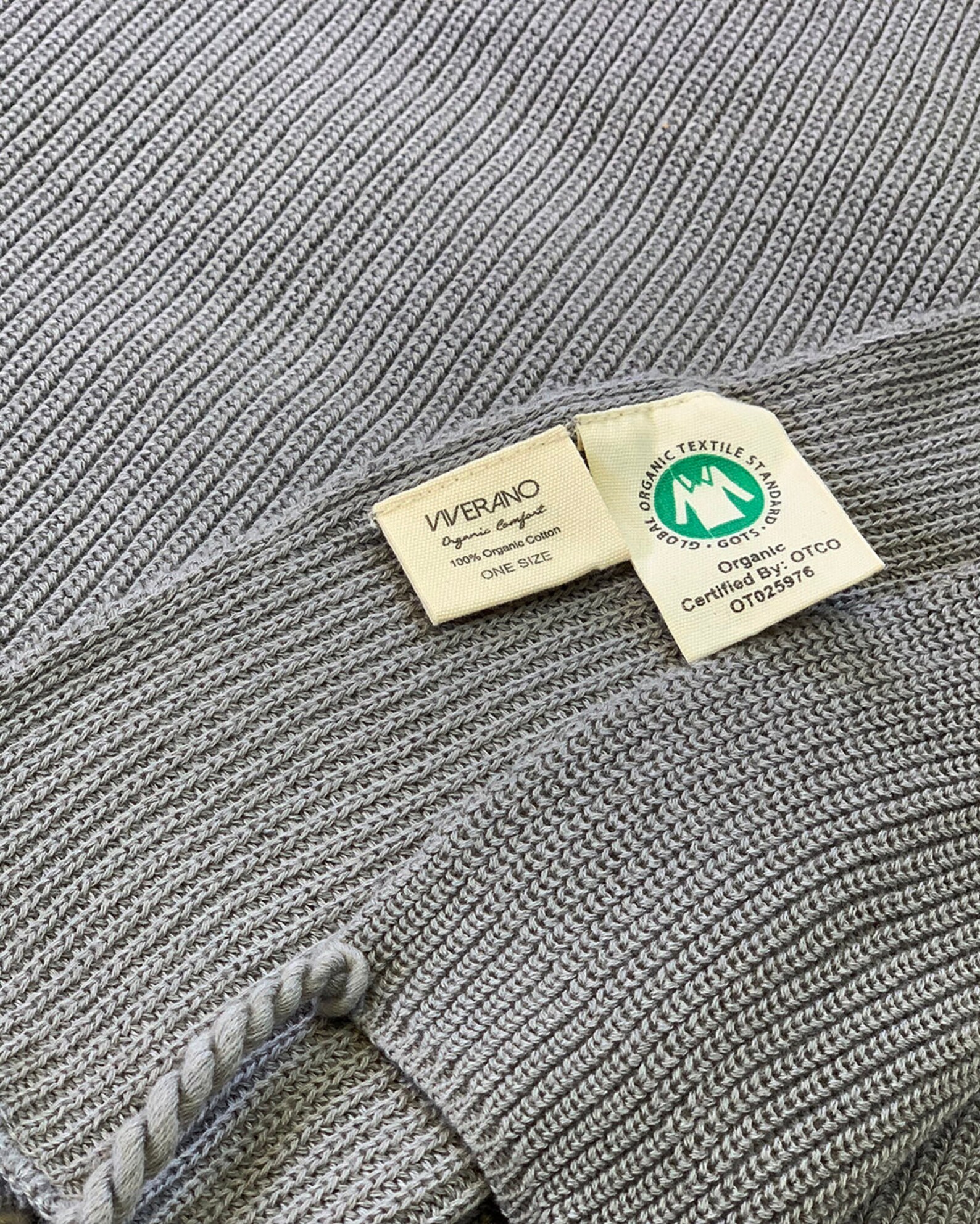 Soft Organic Cotton Knit Throw Blanket. Eco-friendly Gift Ideas - Etsy