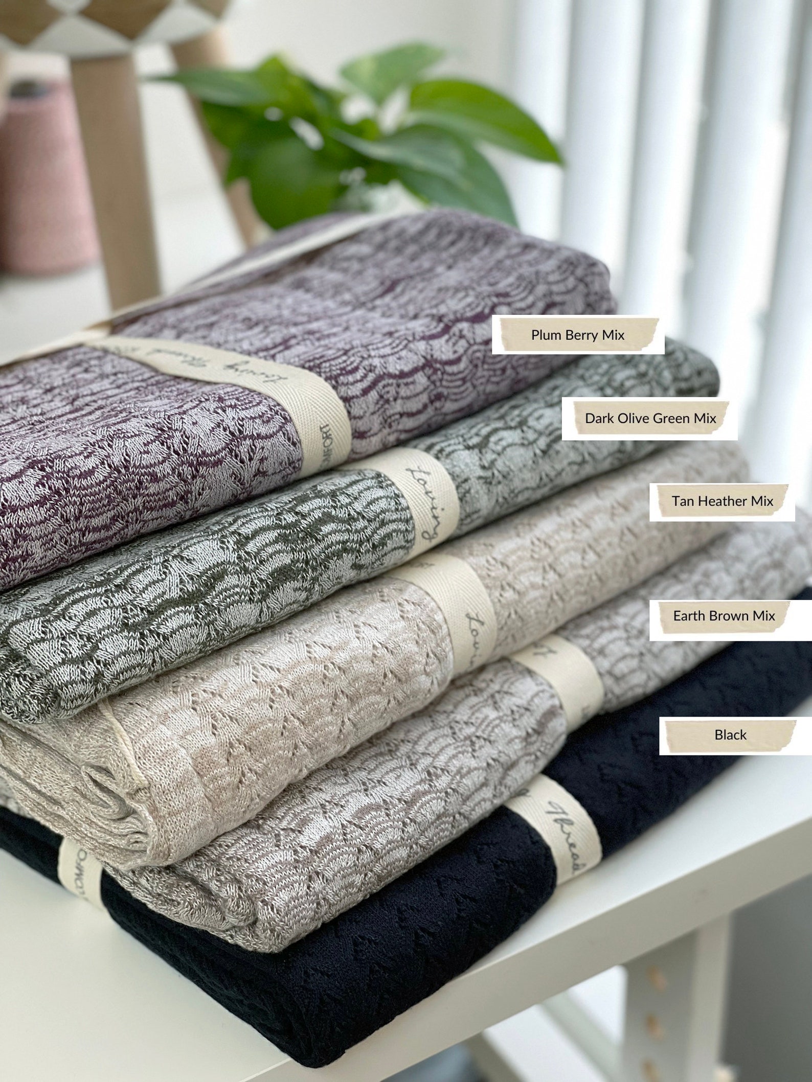 Eco-chic Pointelle TRAVEL WRAP Shawl Sweater Cardigan Topper Kimono ...