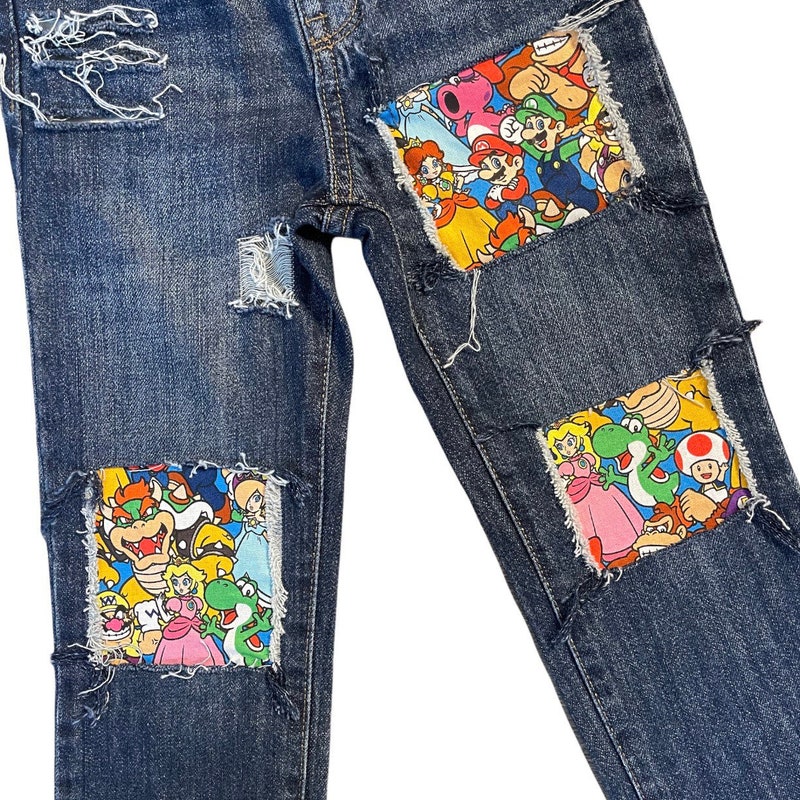 Mario Overalls - Etsy