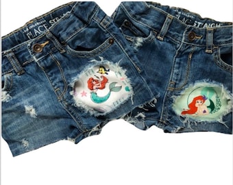 Mermaid Shorts - Etsy