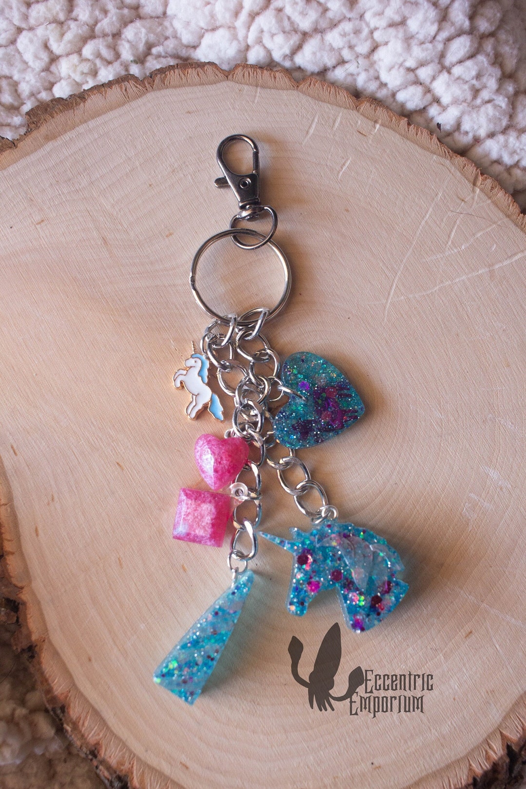 Diamond Unicorn Kawaii Keychain vape Battery Charm - Etsy