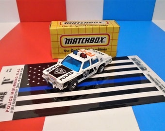 Matchbox police car | Etsy