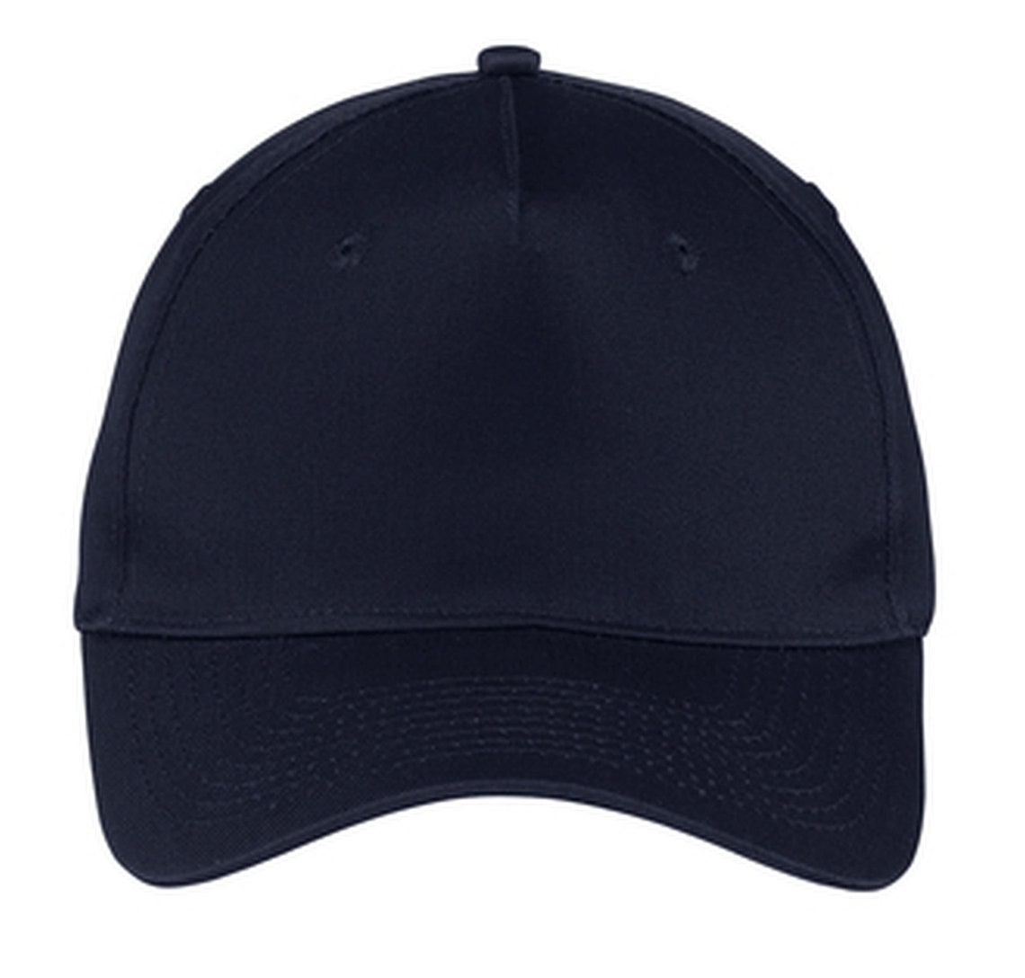 New Plain Five Panel Twill NAVY BLUE Ball Cap | Etsy