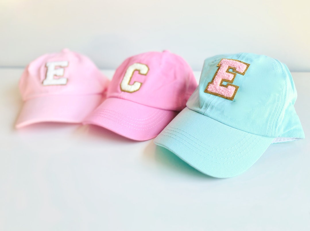 Baby Varsity Letter Hat: Toddler Initial Monogram Cap - Etsy