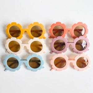 Personalized Daisy Sunglasses: Retro Flower Sunglasses With Name Beads ...