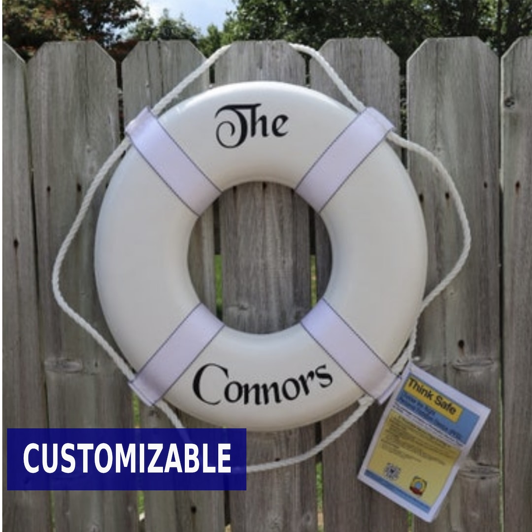 Decorative Life Ring / Custom Life Ring / Nautical Decor for Wall ...