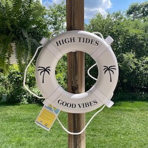 Custom Life Ring - USCG Life Ring | Boat Wedding | Custom Boat Decor ...