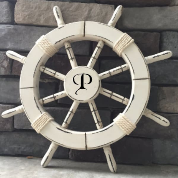 White Ship Wheel - Etsy