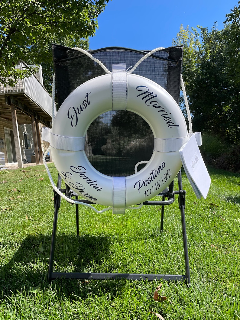 Personalized Life Ring Custom Life Ring Wedding Gift - Etsy