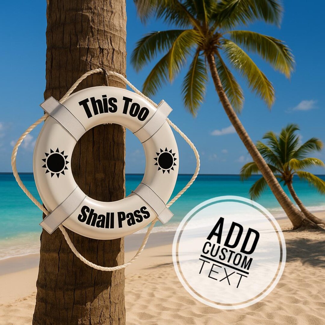 Custom Life Ring - USCG Life Ring | Custom Pool Decor | Custom Pool ...