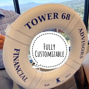 Custom Life Ring | Custom Life Ring - | Custom Pool Decor | Custom Boat ...