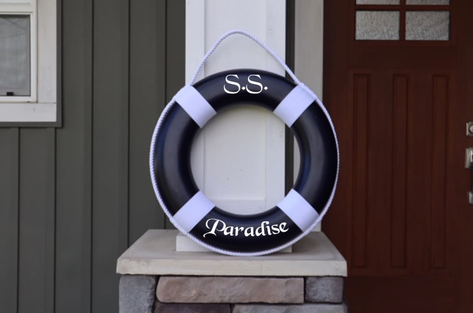 Custom Life Ring Nautical Decor | Custom Life Ring | Gift for Sailor ...