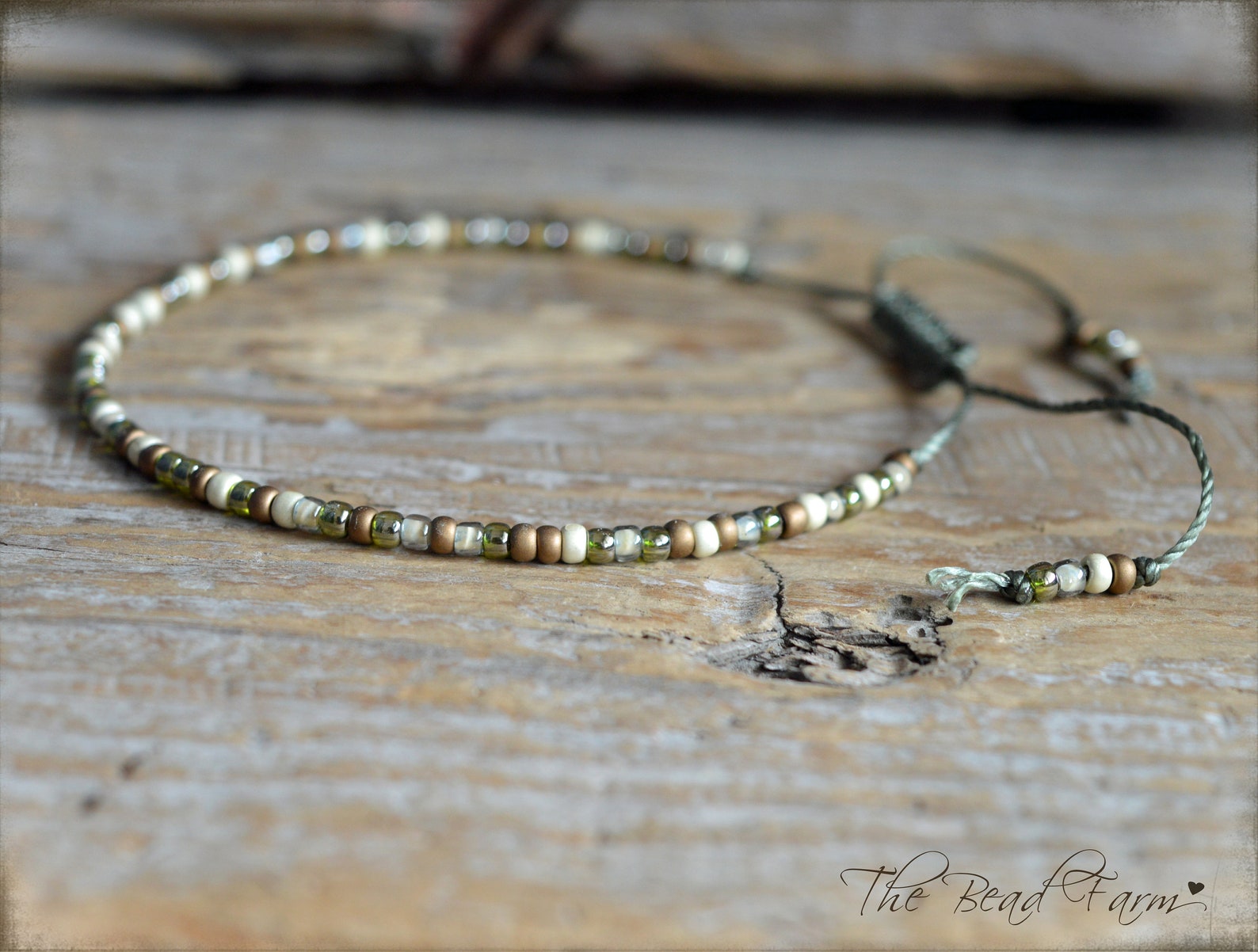 Skinny Anklet. Dainty String Anklet Anklet Adjustable Boho | Etsy