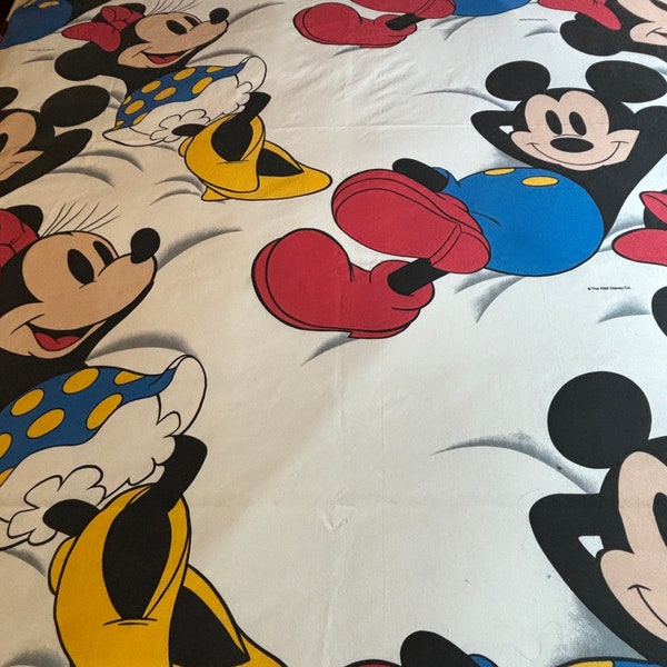 Mickey Mouse Sheet - Etsy