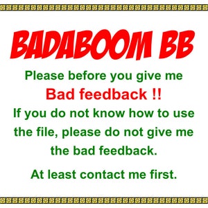 Badaboom Svg Font Files Eps Png Dxf - Etsy