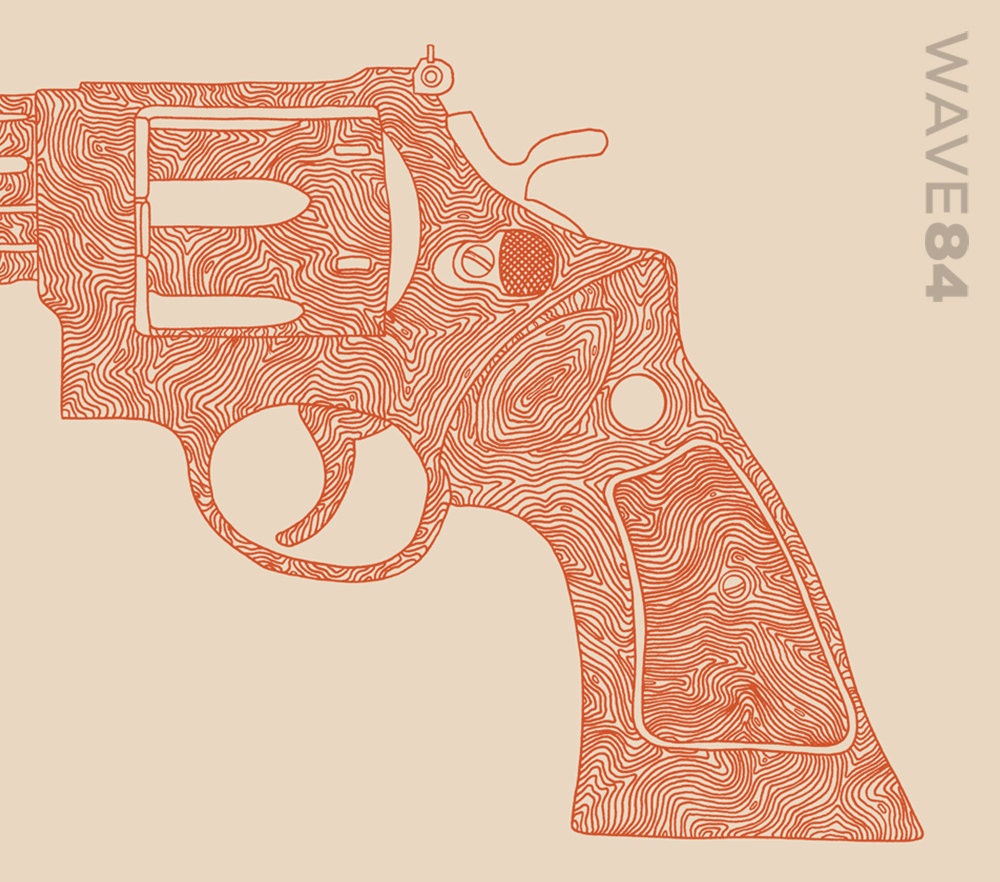Gun Art Print Download Revolver Art Digital Print 8x10 Instant Download ...
