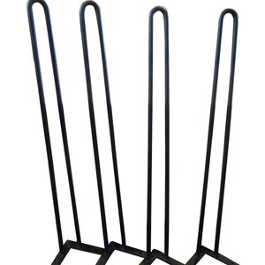 12 Inch Hairpin Legs SHIPS WITHIN 2 Hrs Hairpin Leg, Metal Table Leg ...