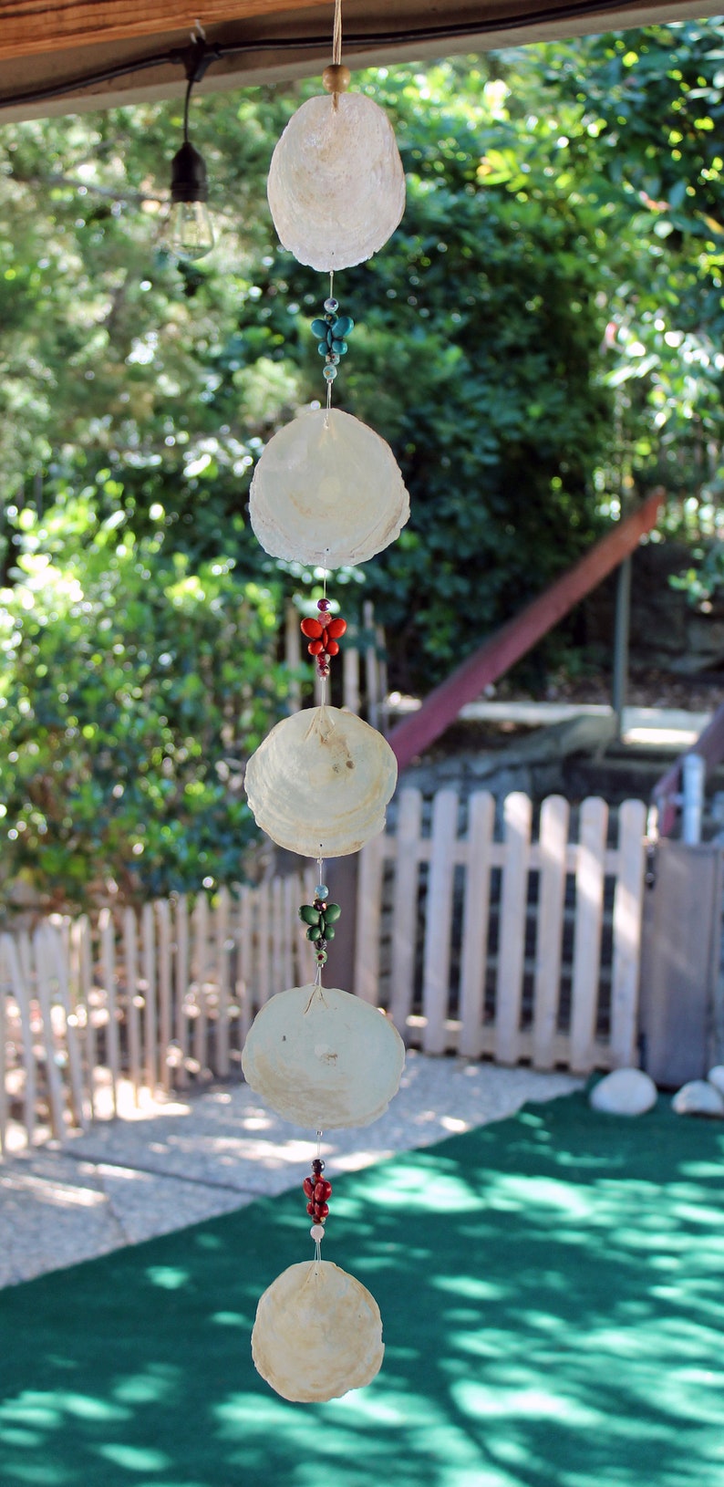 Handmade Capiz Mobile Natural Uncut Capiz Shell Seashell - Etsy