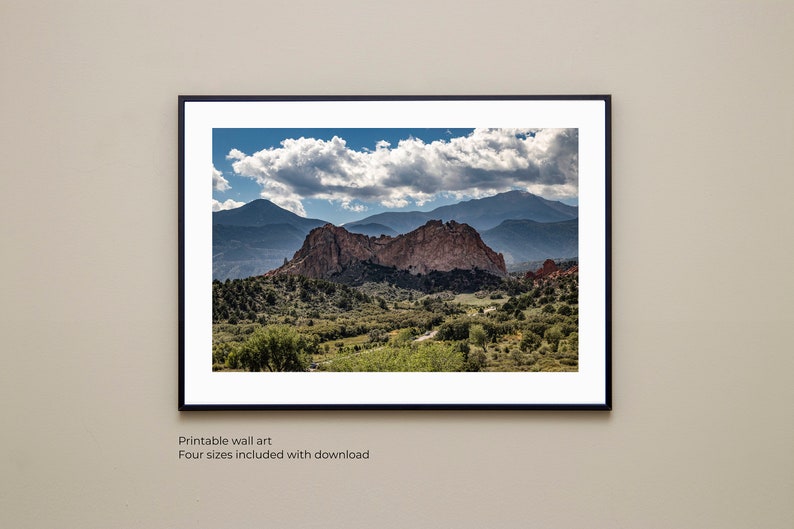 Printable Wall Art of a Colorado Landscape - Etsy