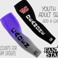 Custom Paint Drip ARM Sleeves for Kids and Adults, Personalized Arm ...