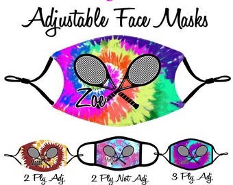 Tennis Face Mask | Etsy