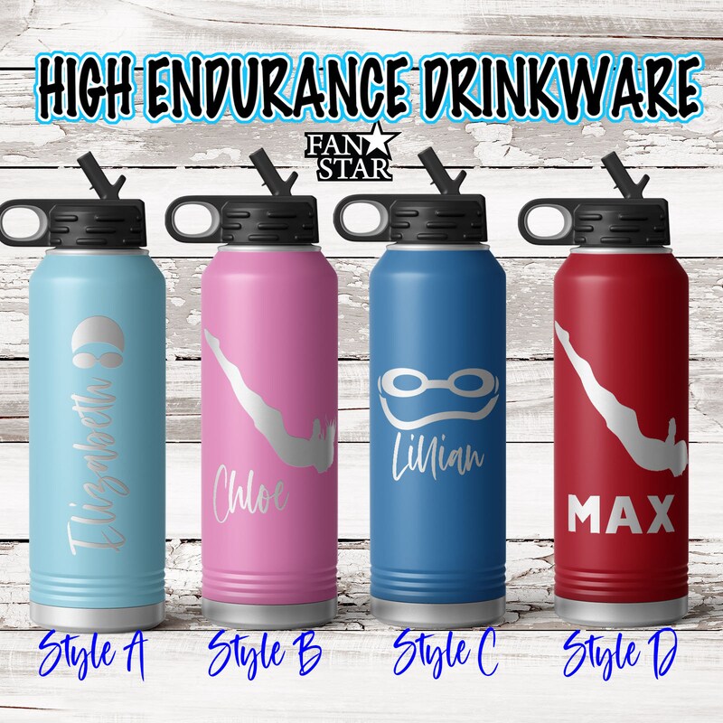 Swim Bottle Custom - Etsy