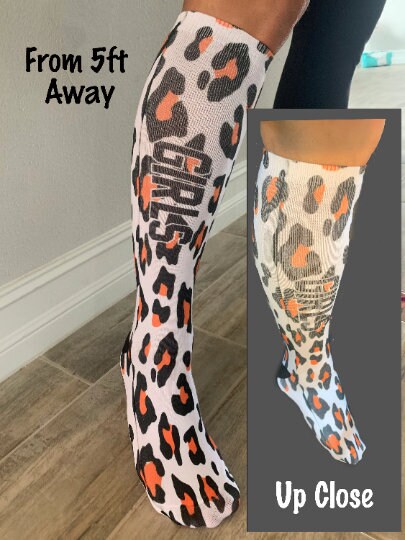 Personalized Softball Stars Knee High Socks Custom Fastpitch - Etsy