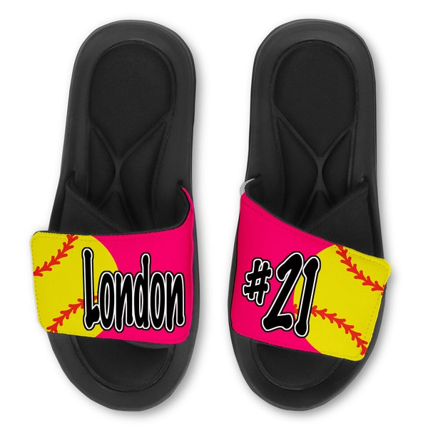 Softball Flip Flop - Etsy