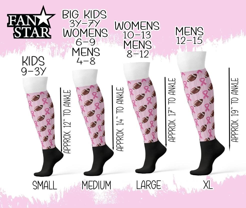 Personalized Athletic Ribbed Knee High Socks With Team Logo Names and ...