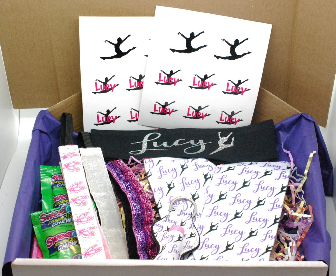 Personalized GYMNAST Gift Box - Choose Your Sport - Perfect Birthday ...