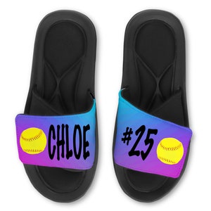 Personalized Softball Slides - FASTPITCH Custom Slides - SOFTBALL ...